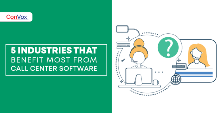 Call center software-5 Industries that Benefit from it