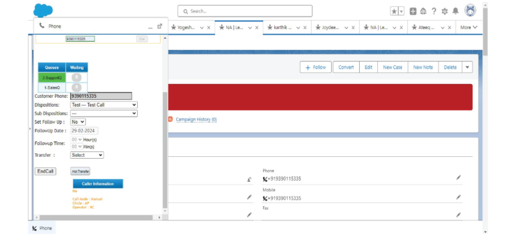 ConVox Salesforce CTI Integration with Call Center Software - Deepijatel
